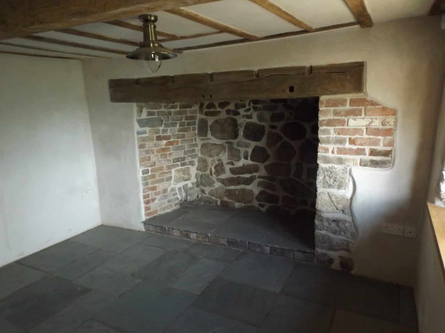 Inglenook fireplace - Arcadian Restoration